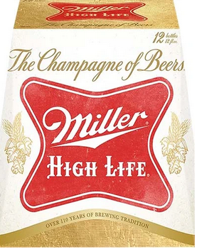 Miller High Life (12pk 12oz bottles) – Siesta Spirits