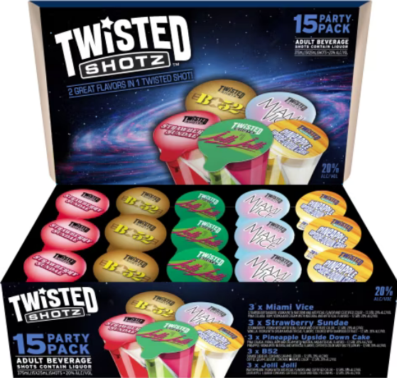 Twisted Shotz 15pk – Siesta Spirits