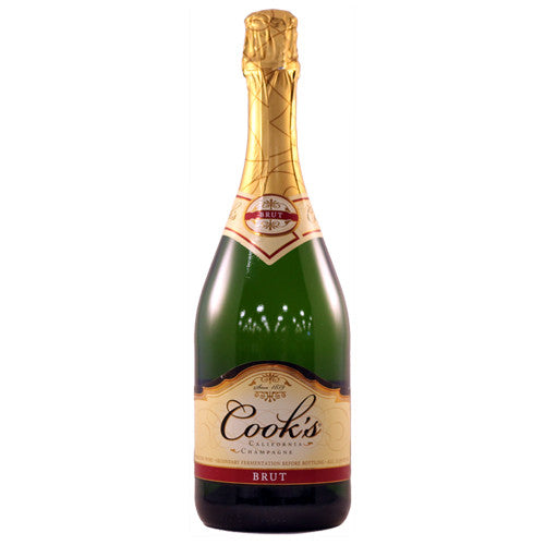 Cooks California Champagne Brut (750ml) – Siesta Spirits