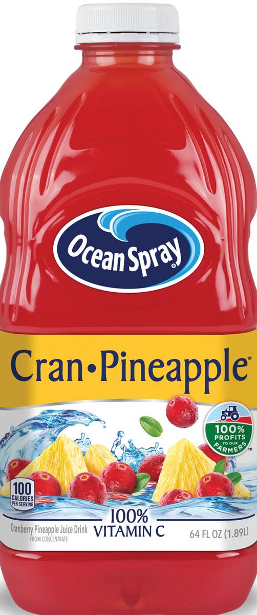 OceanSpray Cran/Pineapple Juice 64 oz. – Siesta Spirits
