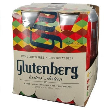 Glutenberg Variety 4pk 16oz – Siesta Spirits